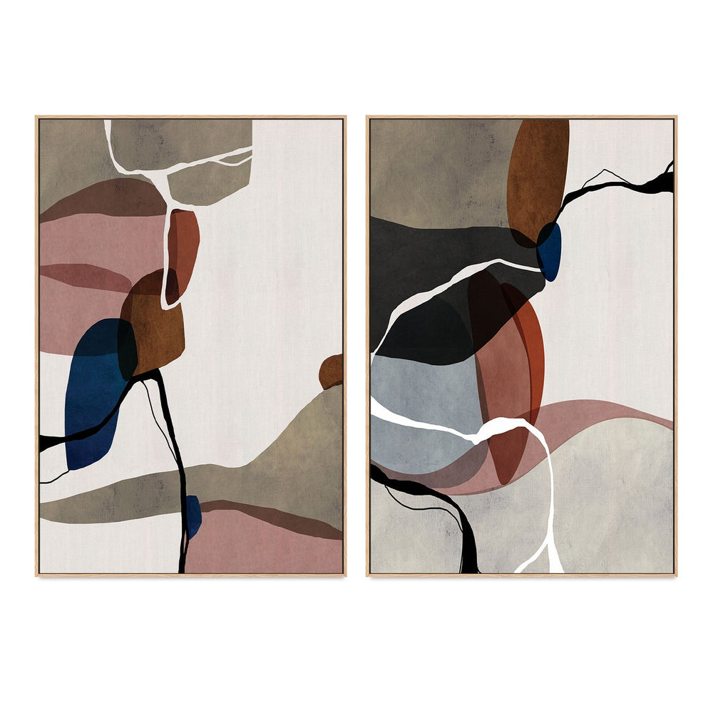 Mary Crescendo, Set Of 2 , By Roberto Moro Art,Wall Art Canvas Print,
