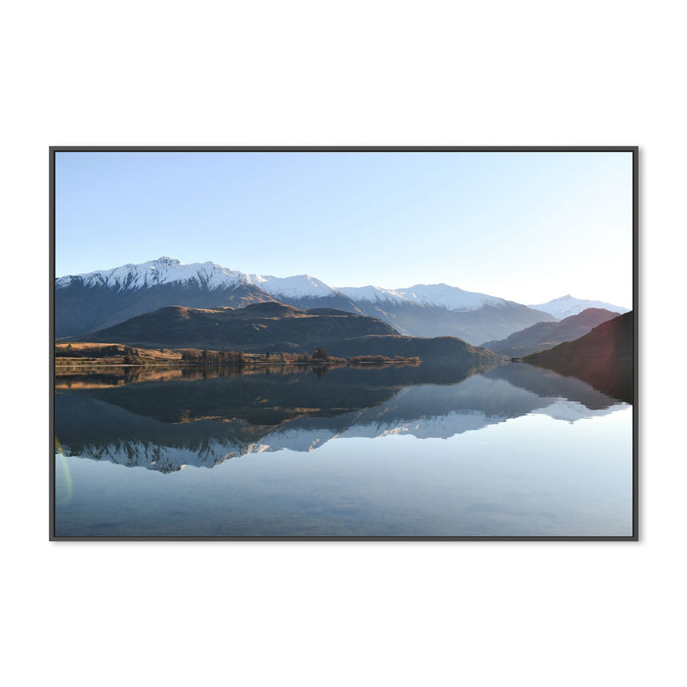 Mirror Image, New Zealand , By Maddison Harris,Wall Art Canvas Print,