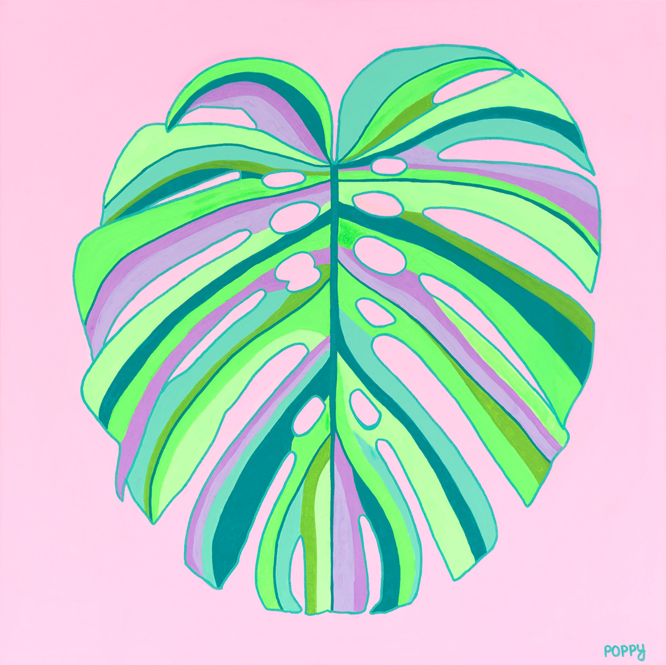 Miss Mabel , By Poppy Key |Wall Art Print Framed Canvas Poster