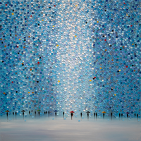 Moonlight Rain,Wall Art Canvas Print, Poster,Range of Sizes