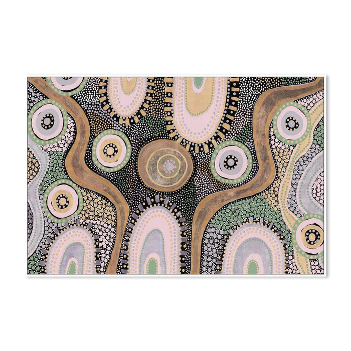 Mothers Love, Style A , By Tahni Derbin,Wall Art Canvas Print,