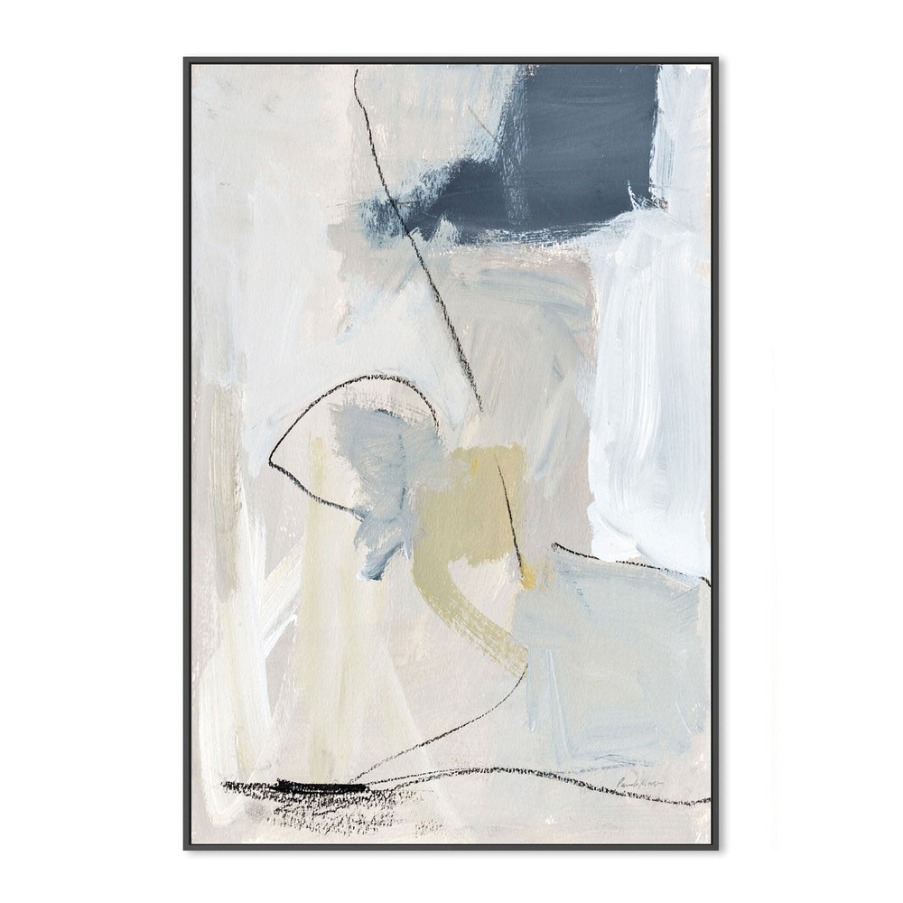 Neutral Abstract, Style B, By Pamela Munger,Wall Art Canvas Print,