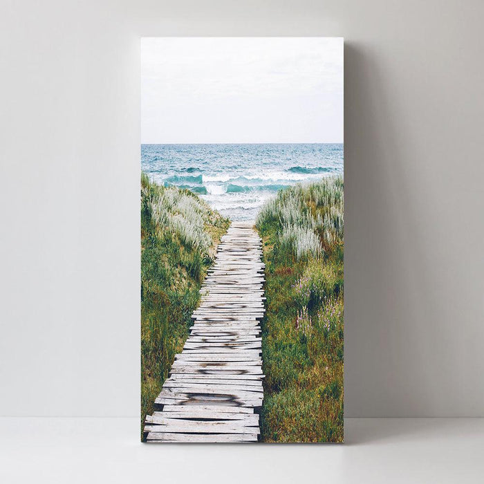 Pathway To The Coast,Wall Art Canvas Print, Poster,Range of Sizes