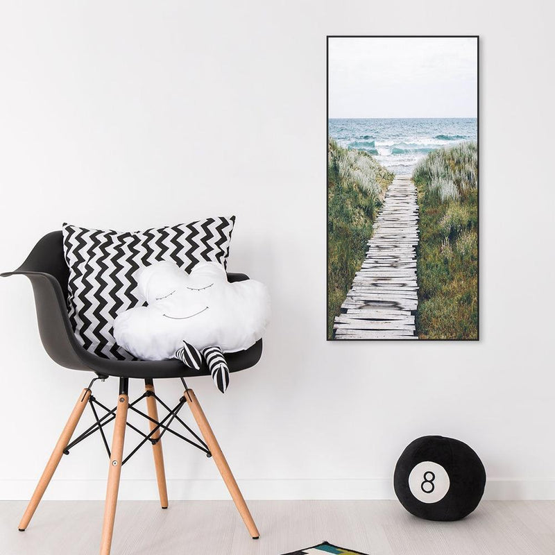 Pathway To The Coast,Wall Art Canvas Print, Poster,Range of Sizes