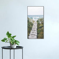 Pathway To The Coast |Wall Art Print Framed Canvas Poster