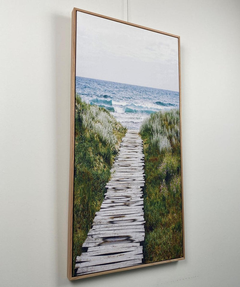 Pathway To The Coast,Wall Art Canvas Print, Poster,Range of Sizes
