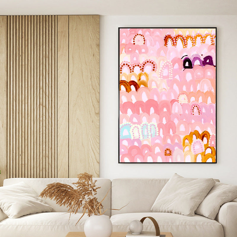 People , By Bri Chelman,Wall Art Canvas Print, Poster,Range of Sizes