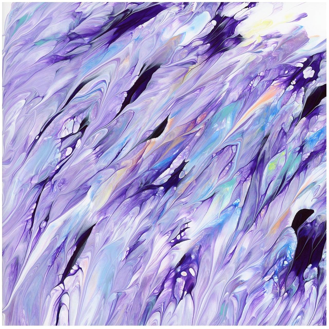 Purple Rush , By Cathy Anderson |Wall Art Print