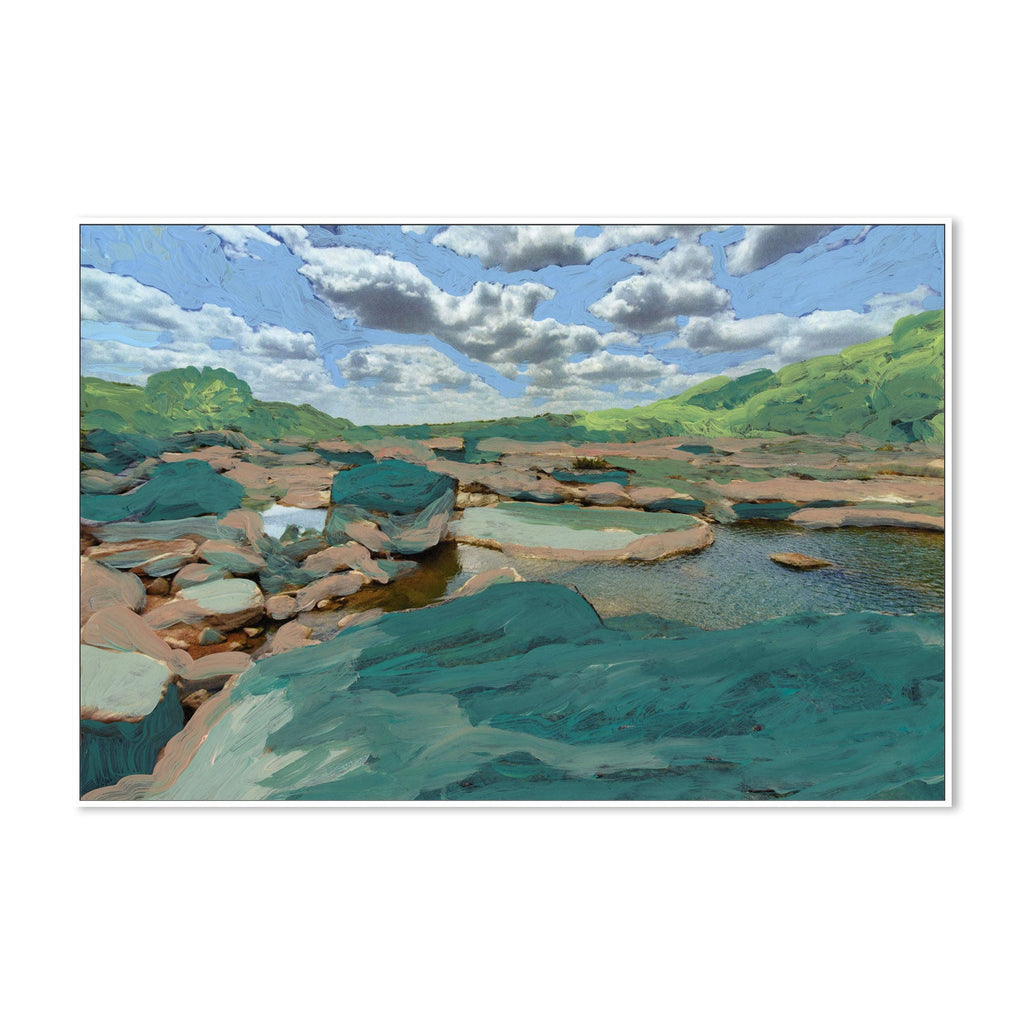 Rock Pool , By Eleanor Baker |Wall Art Print Framed Canvas Poster ...