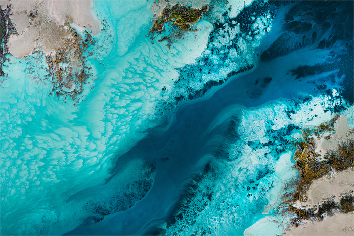 Salt Water Passage |Wall Art Print Framed Canvas Poster