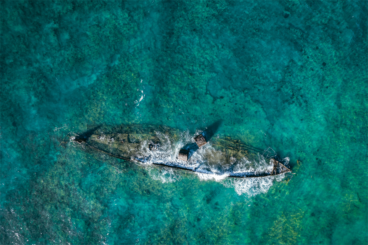 Shipwreck, Exmouth , By Maddison Harris,Wall Art Canvas Print,