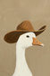 Silly Cowboy , By Lady Hana |Wall Art Print Framed Canvas Poster