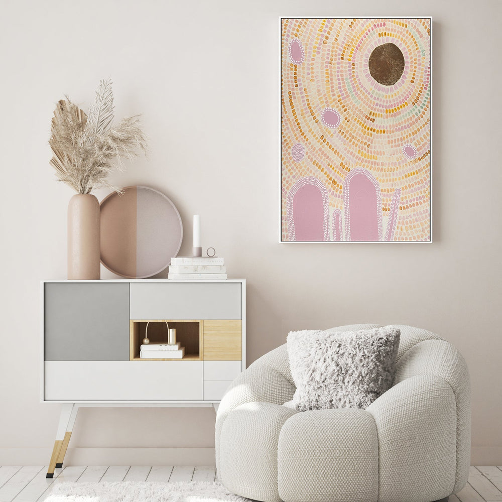 Sisters Under Sun , By Bri Chelman,Wall Art Canvas Print, Poster,Range