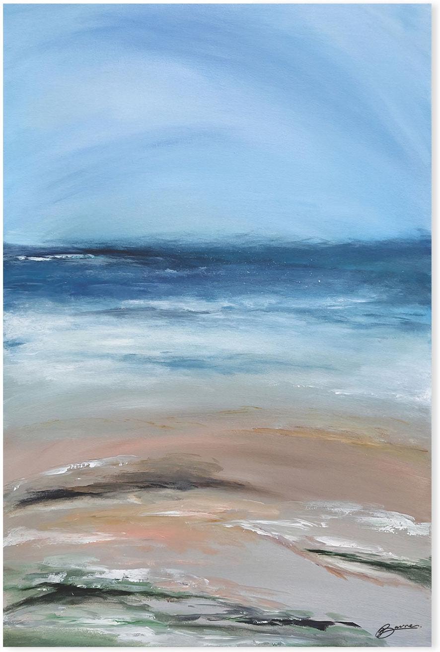 Soothing Elements , By Joanne Barnes,Wall Art Canvas Print,