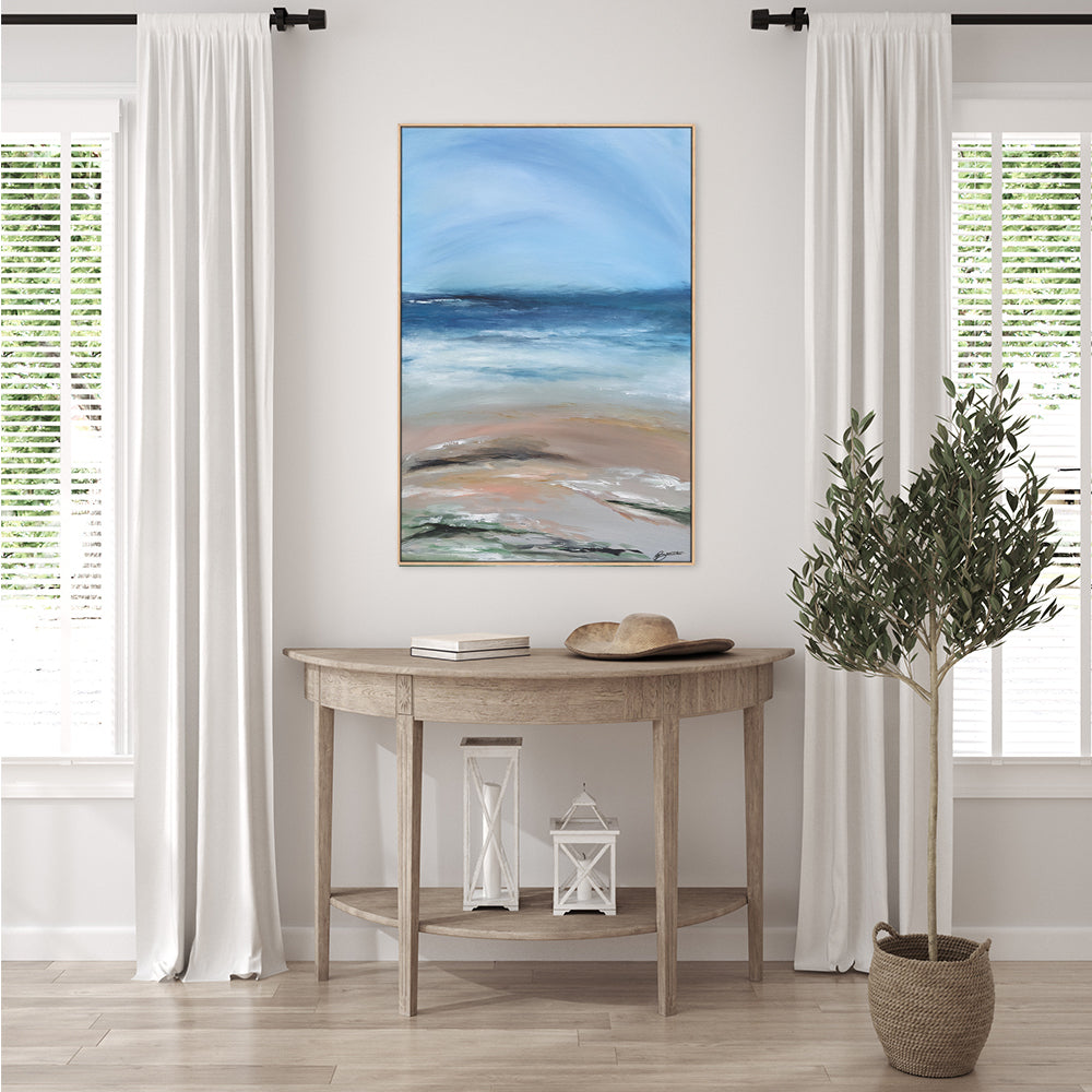 Soothing Elements , By Joanne Barnes |Wall Art Print Framed Canvas ...