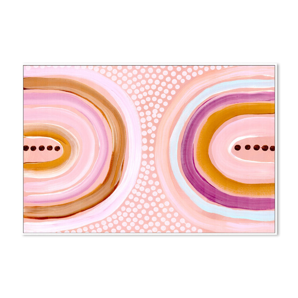 Standing Together , By Bri Chelman,Wall Art Canvas Print, Poster,Range