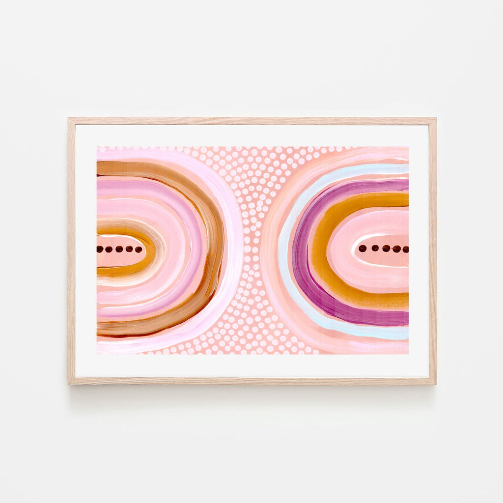 Standing Together , By Bri Chelman |Wall Art Print Framed Canvas ...