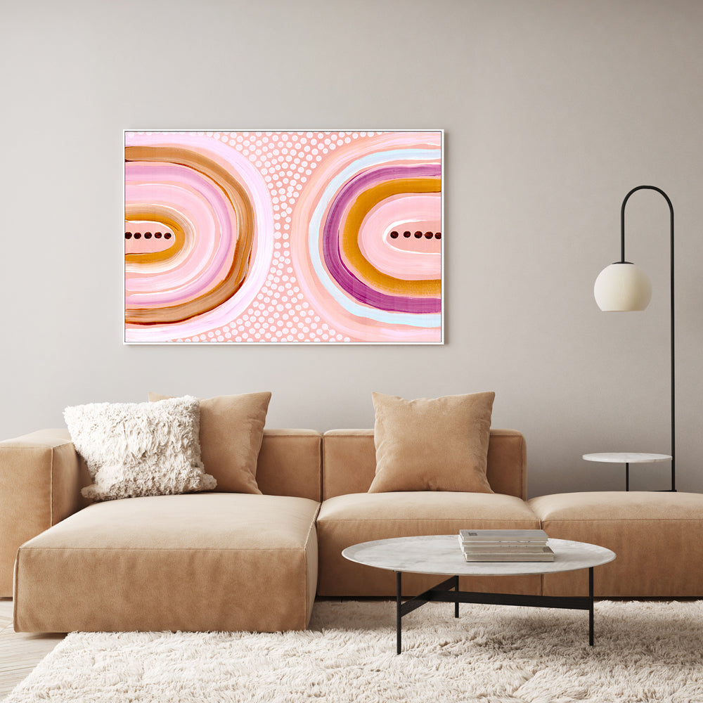 Standing Together , By Bri Chelman |Wall Art Print Framed Canvas ...