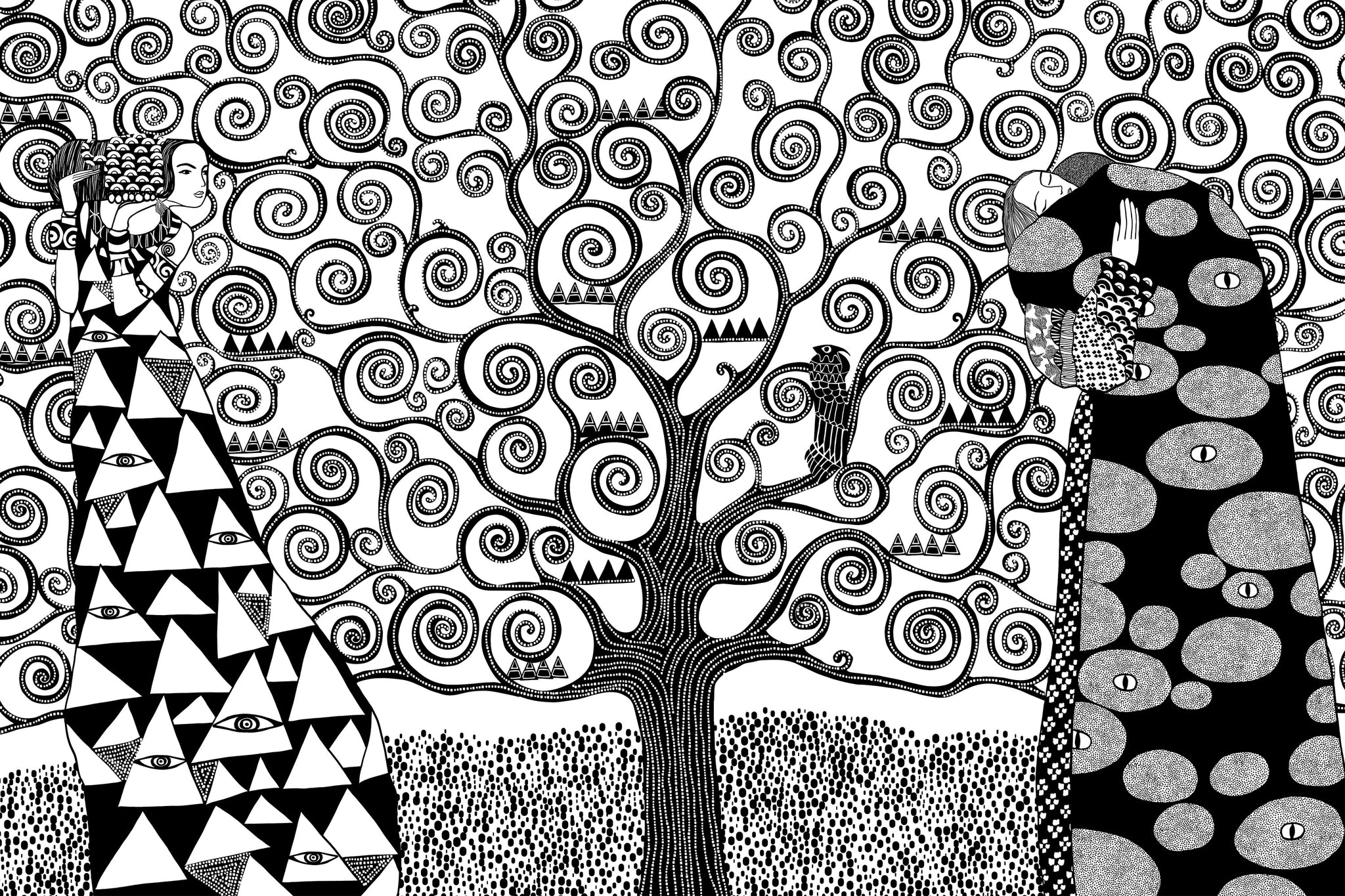 Tree of Life|Canvas Wall Art Print,Poster Print