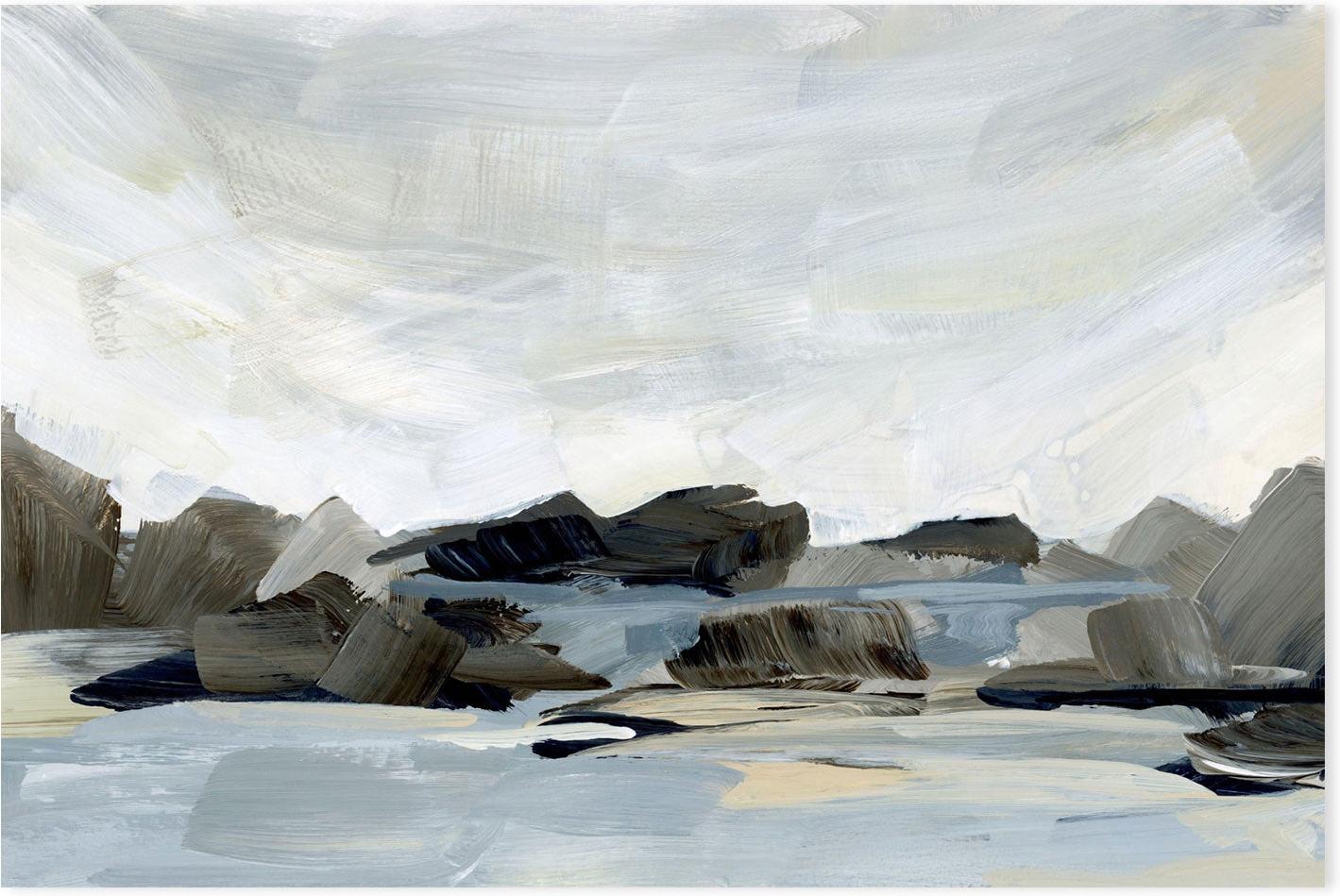 Washed Out, Style E , By Emily Wood |Wall Art Print Framed Canvas