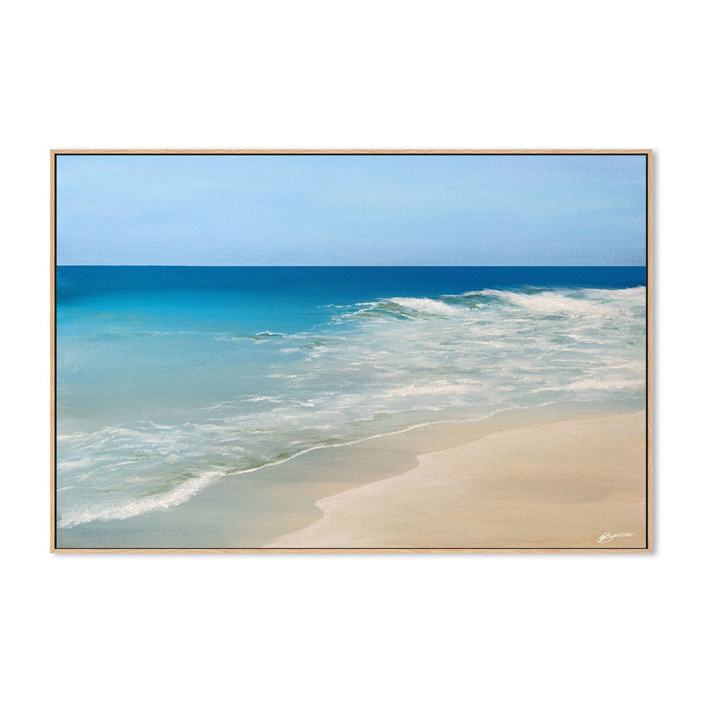 Welcoming Waves , By Joanne Barnes,Wall Art Canvas Print, Poster,Range