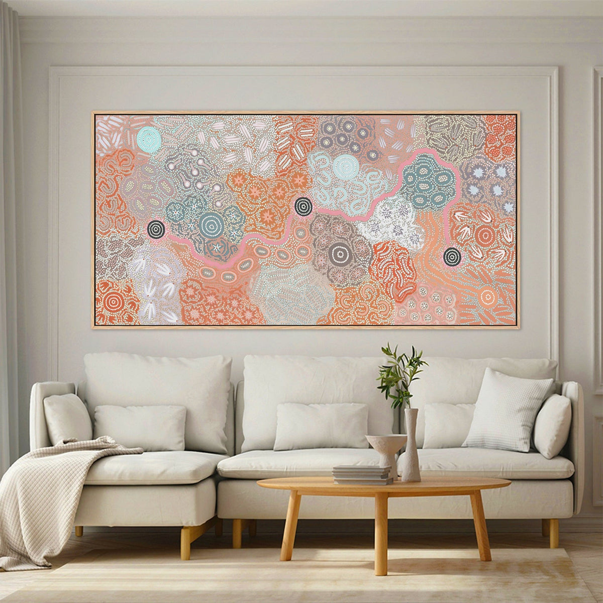 Women's Ceremony Dancing Feather, Style A, By Azeza Possum |Wall Art