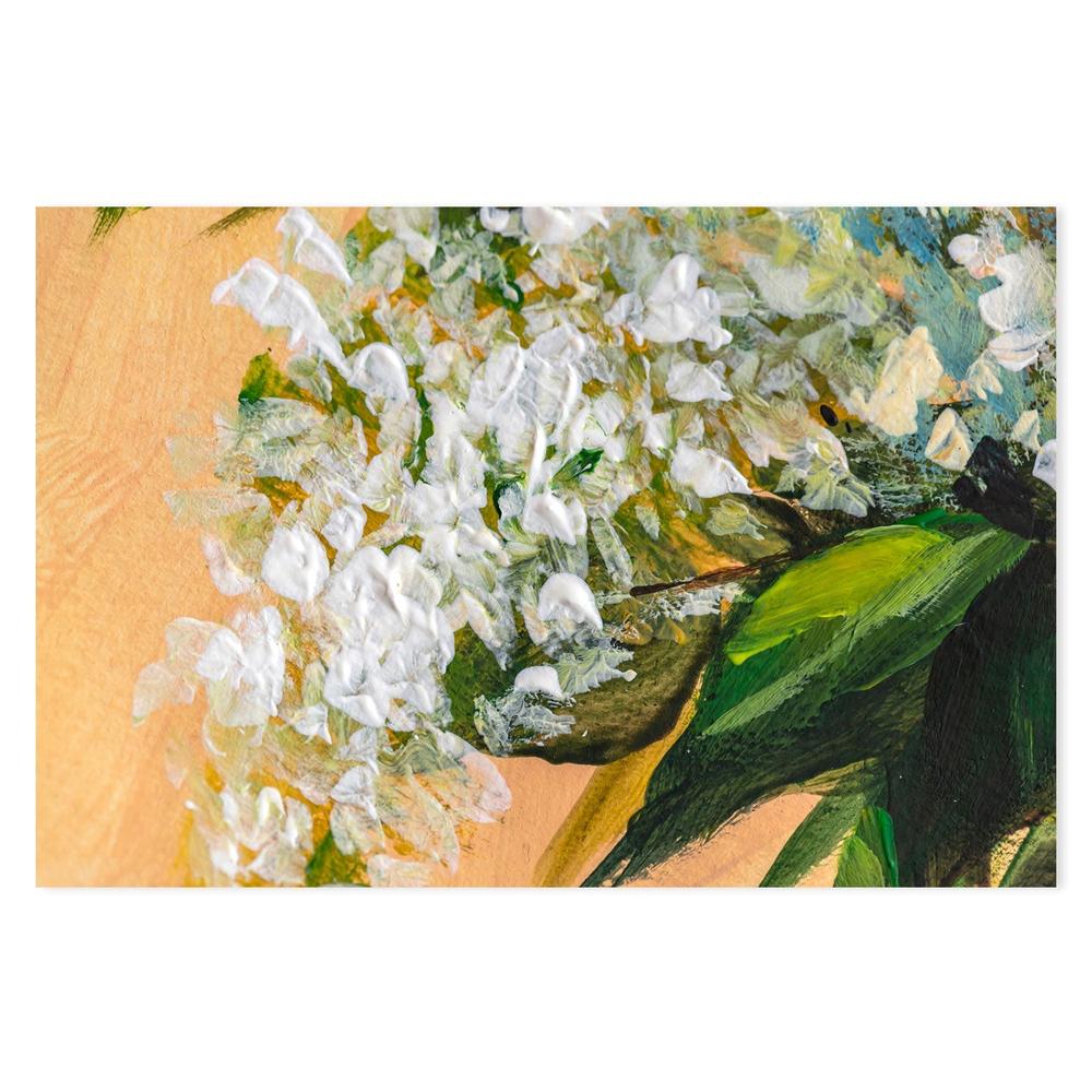 Canvas Painting, I Can Hear The Bells, Style B, Hand-Painted Canvas,