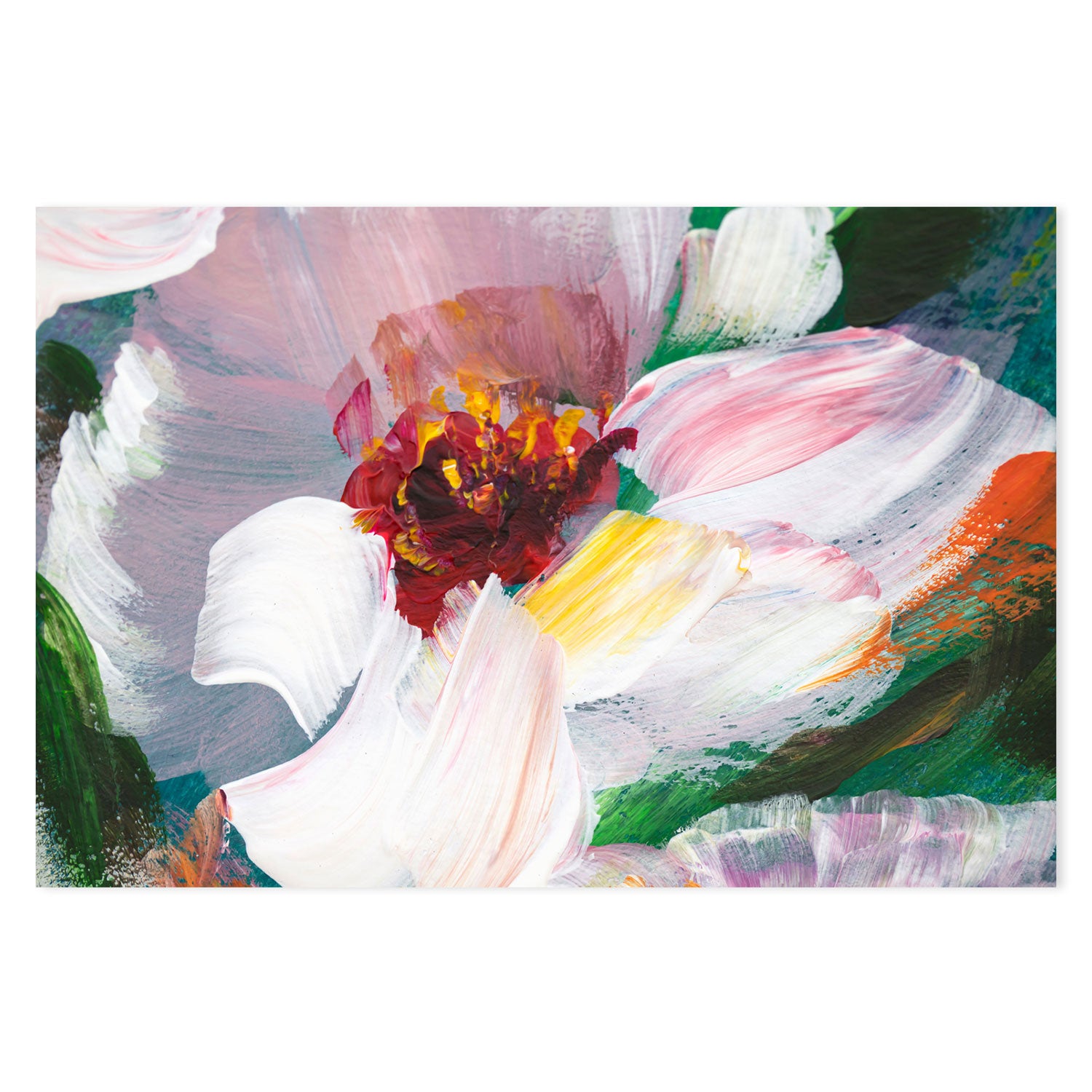 Canvas Painting, Springtime Serenade, Style B, Hand-Painted Canvas,