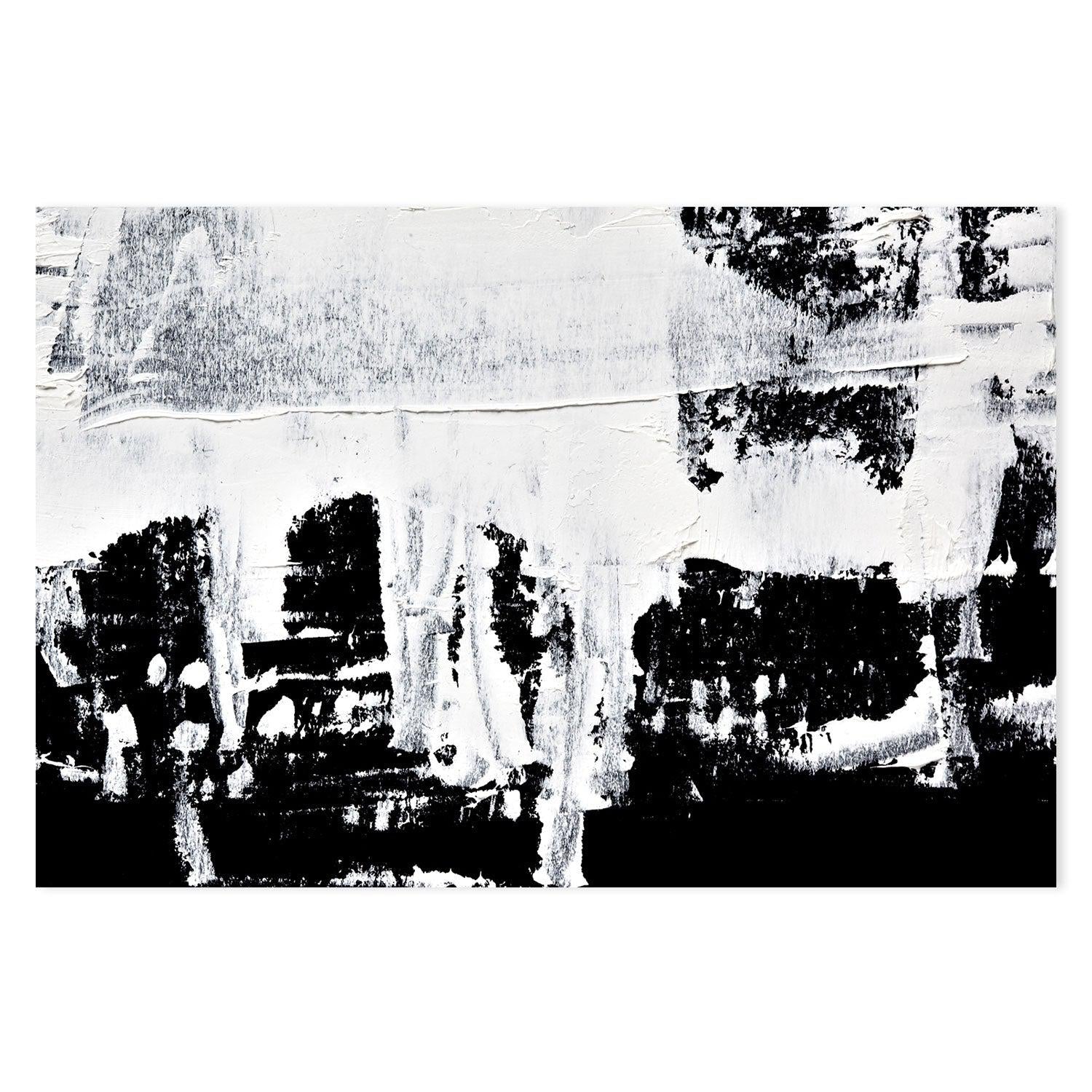 Canvas Painting, Friction , Hand-painted Canvas, Framed Hand-painted