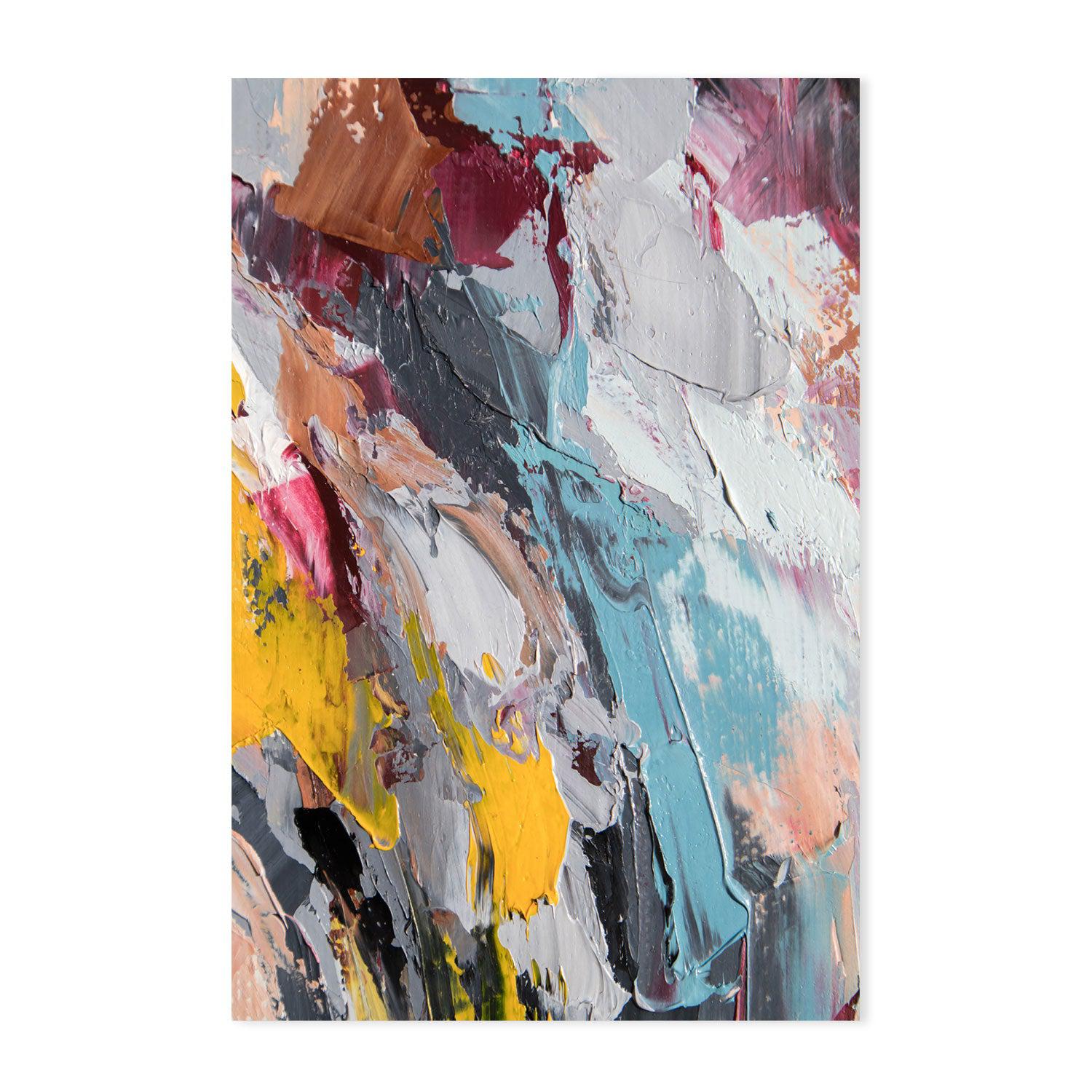 Canvas Painting, Melody, Style A , Hand-painted Canvas, Framed