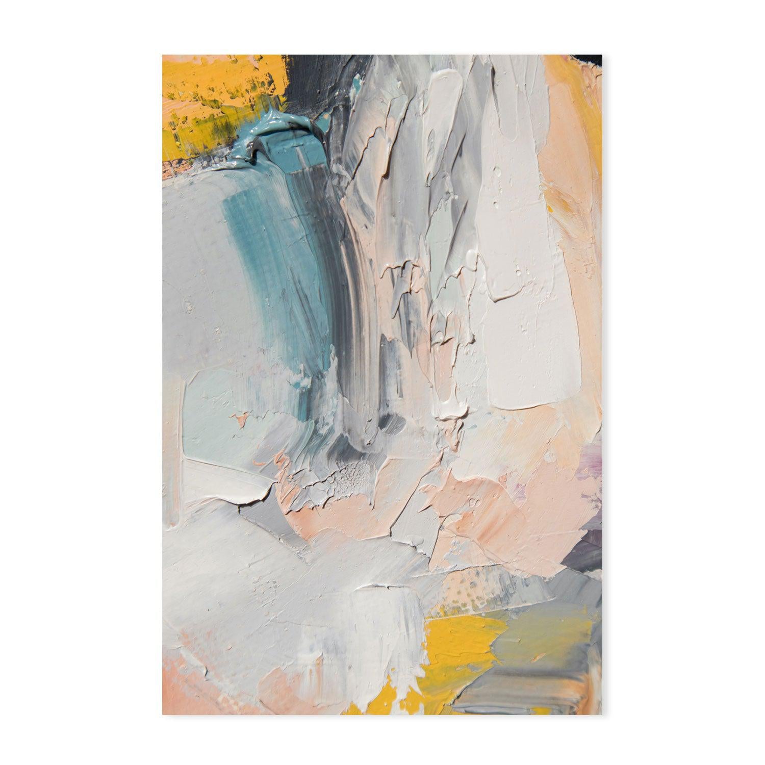 Canvas Painting, Melody, Style B , Hand-painted Canvas, Framed